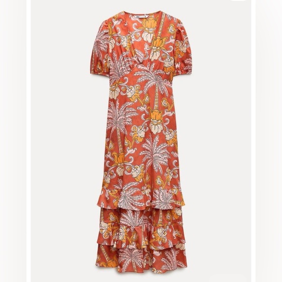 Zara | Dresses | Zara Collection Boho Style Dress | Poshmark